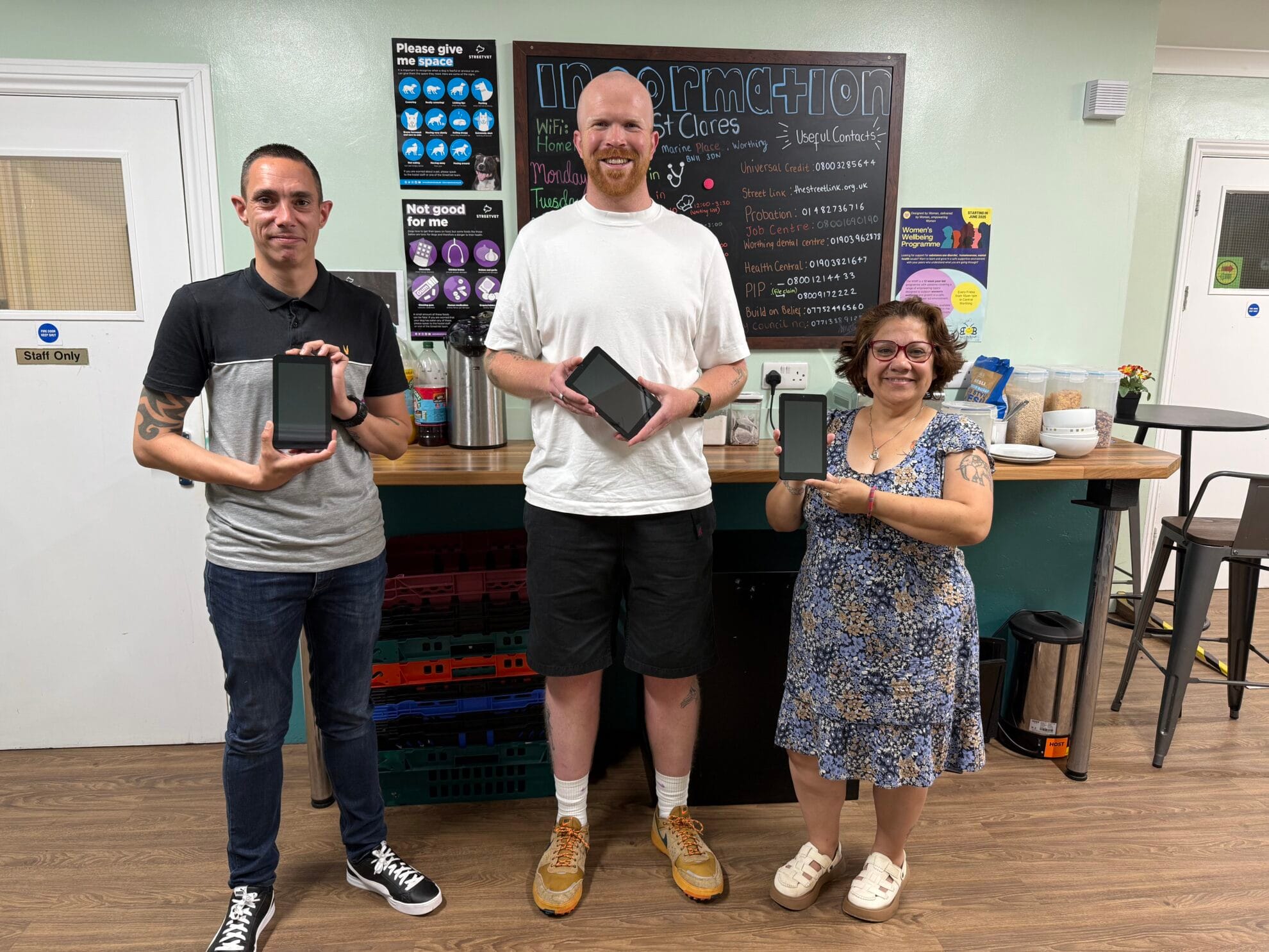 Dona supports Turning Tides with a Tech for Good donation
