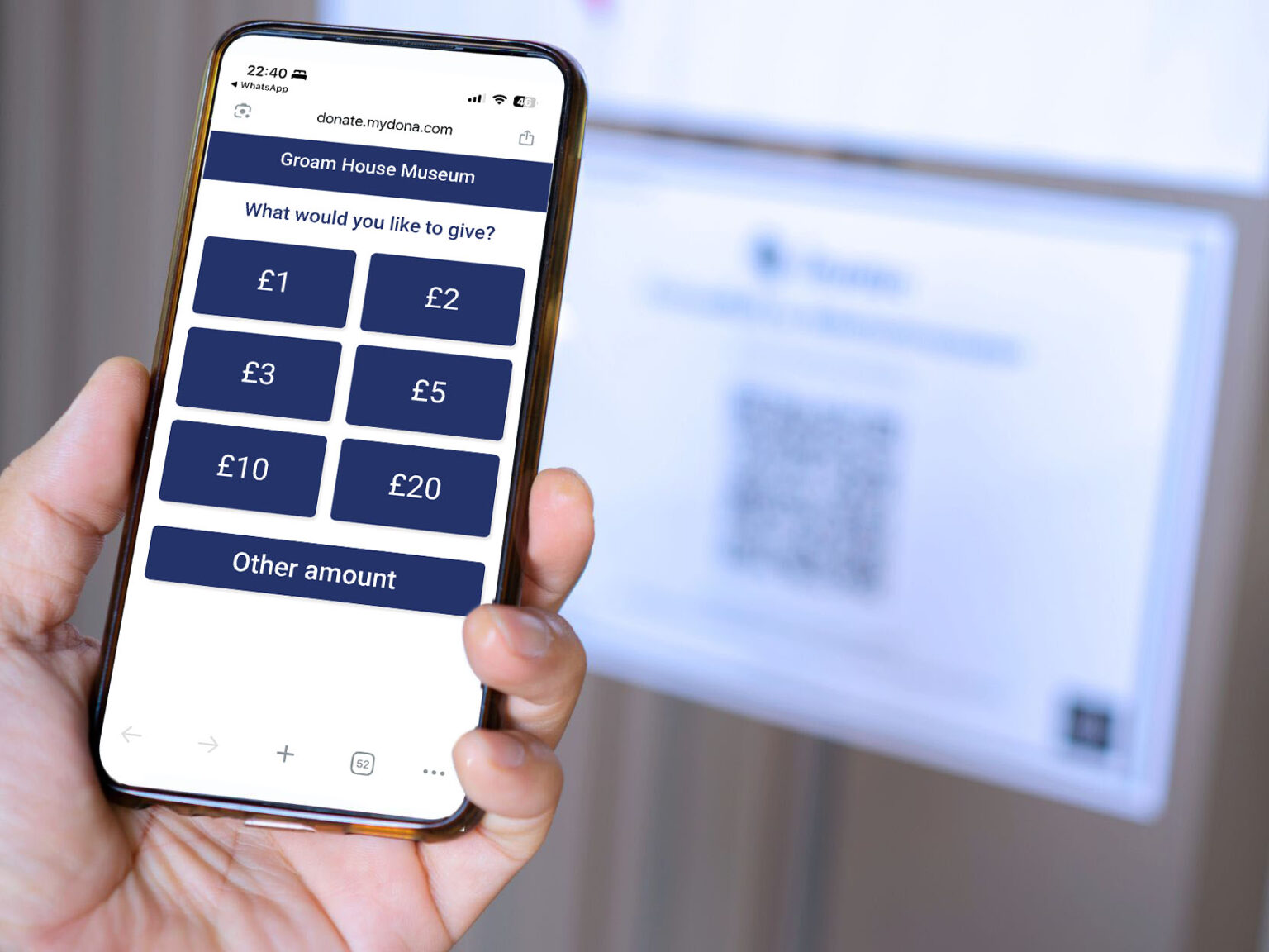 Dona Webpage | Card Donation Terminals | Dona